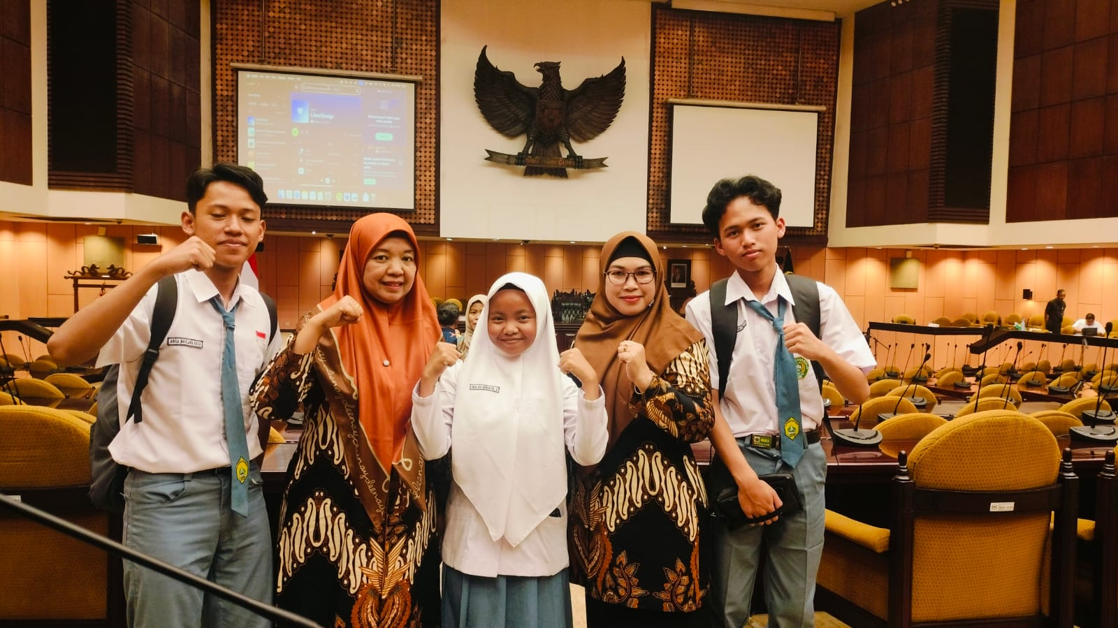 MAN 3 Magetan Ikuti Sosialisasi 4 Pilar di Gedung MPR RI Jakarta Bersama Mas Ibas | Blokjatim